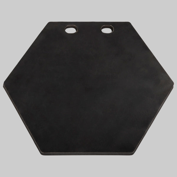 HexaGong® 3/8″ AR550 – Qualification Targets Inc