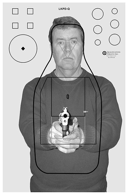 LKPD-Q Paper Target – Qualification Targets Inc