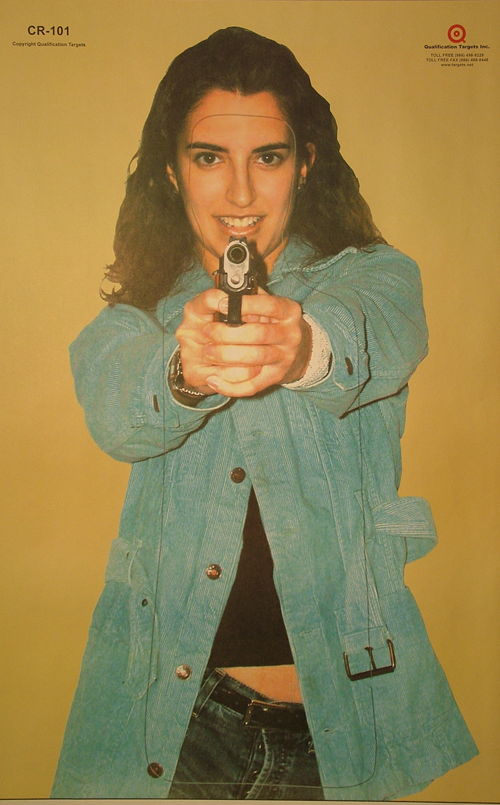 CR-101 Paper Target – Qualification Targets Inc