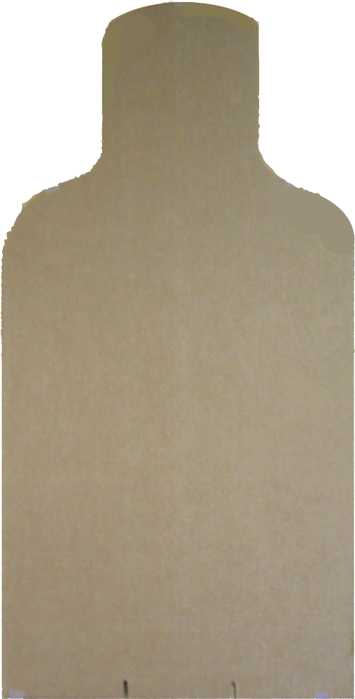 FAC-1-CB Cardboard Target – Qualification Targets Inc