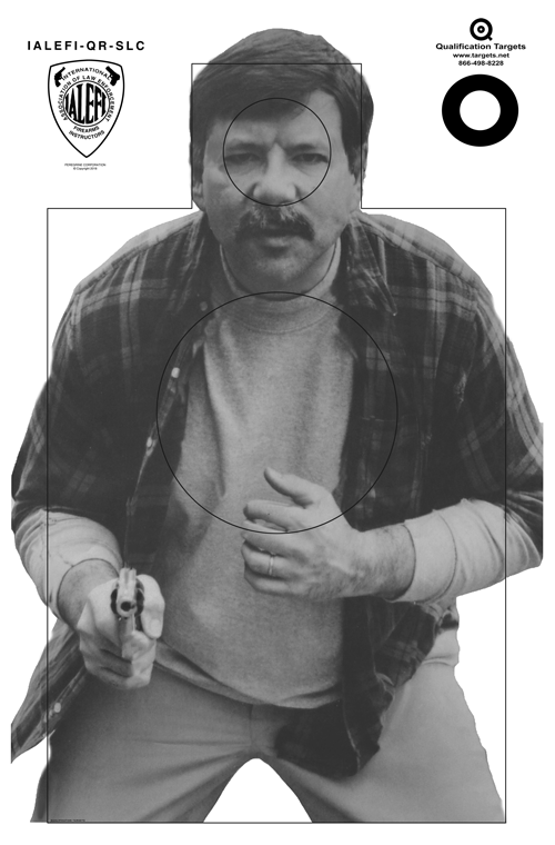 IALEFI-QR-SLC Paper Target – Qualification Targets Inc