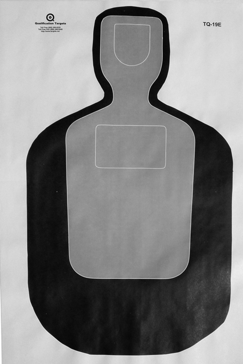 TQ-19E Paper Target – Qualification Targets Inc
